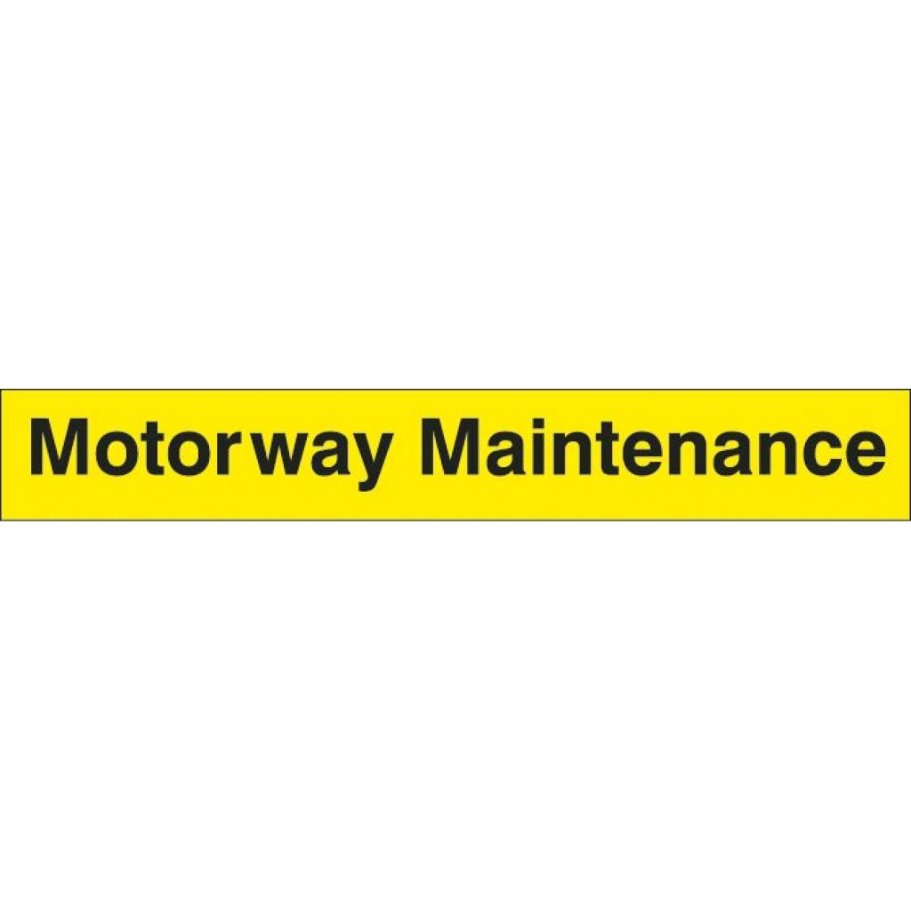 Motorway Maintenance